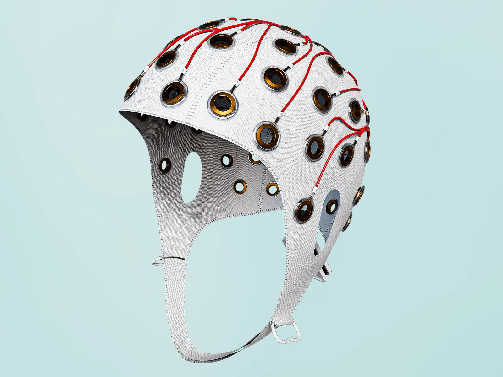 Realistic EEG Cap 3D Model - High-Detail Medical Asset | Pixlnexs Store