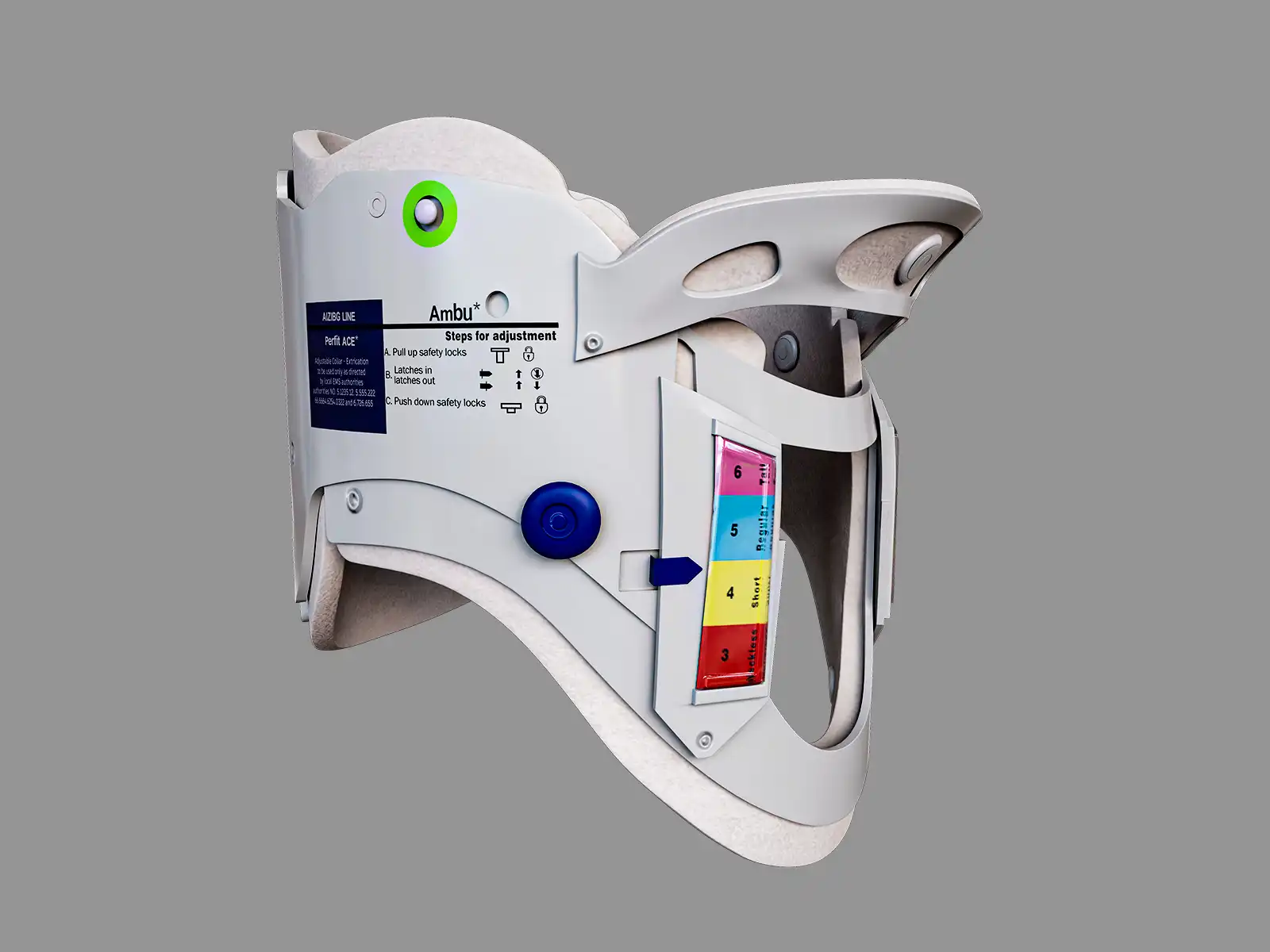 Extrication Collar 3D Model | Medical Simulation & Game Asset ...