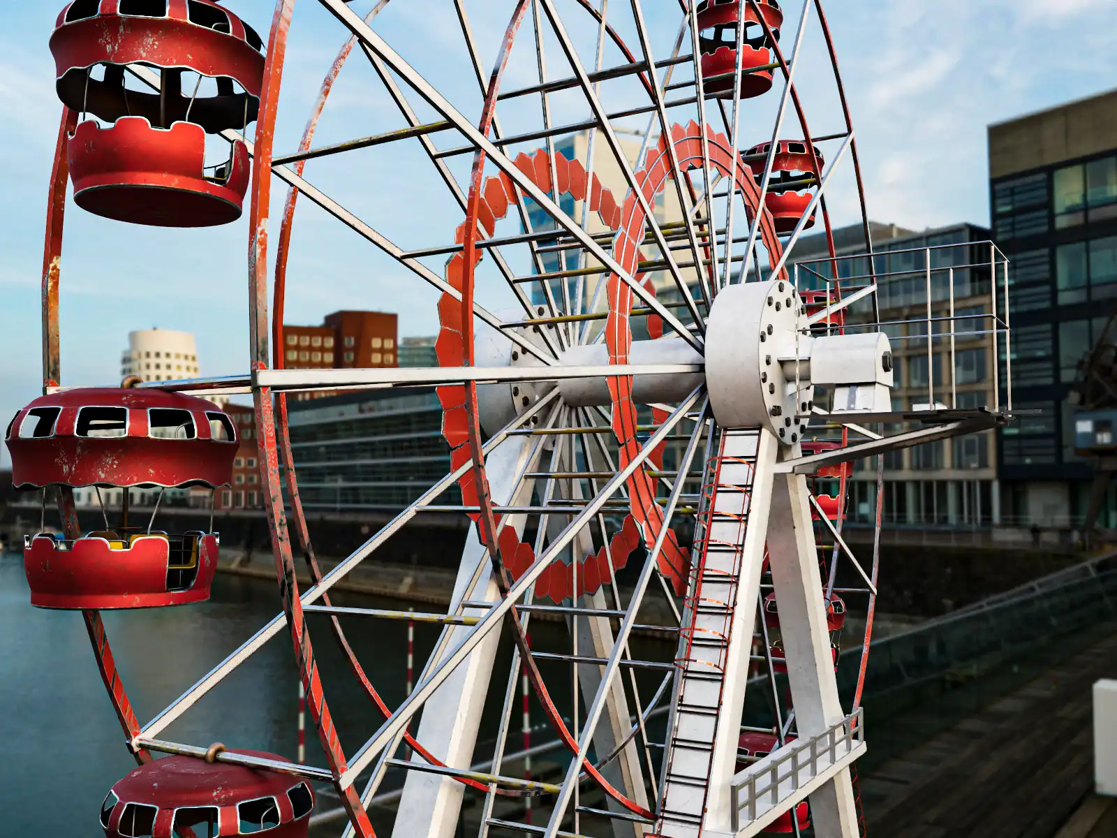 Ferris Wheel 3D Model | 3D Model | Pixlnexs Store