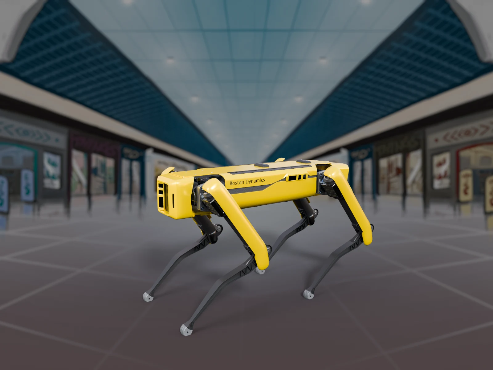 Spot Robot 3D Model | GLB, Maya, OBJ, FBX | Buy Now