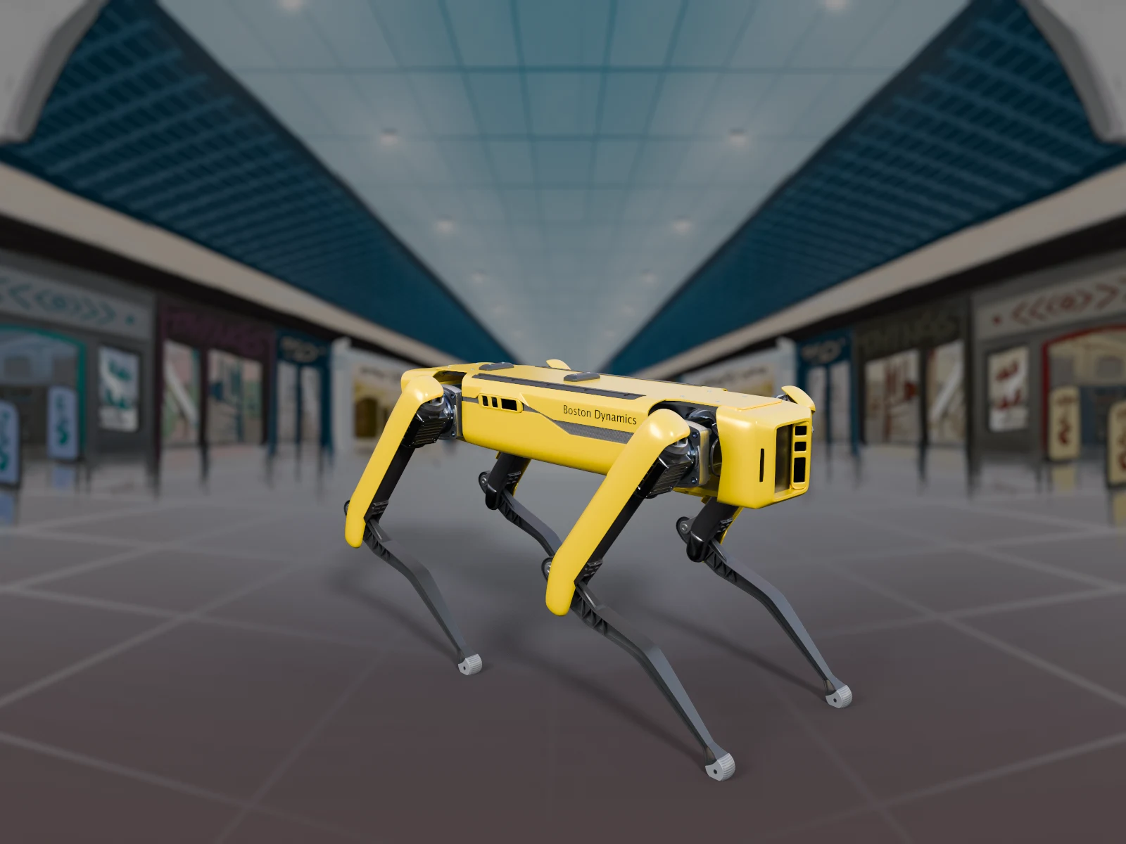 Spot Robot 3D Model | GLB, Maya, OBJ, FBX | Buy Now